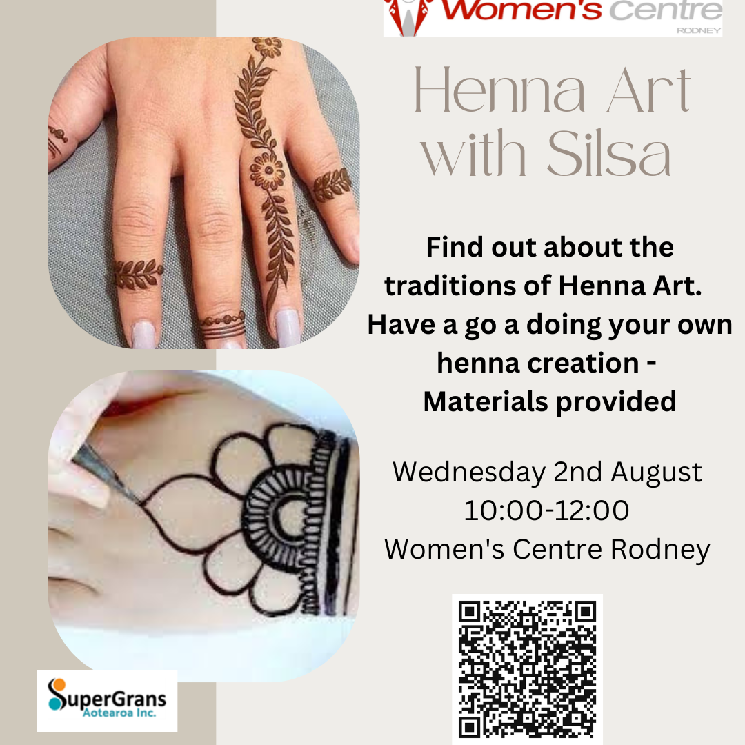 Sharing Session - Henna Art with Silsa | Wcrodney