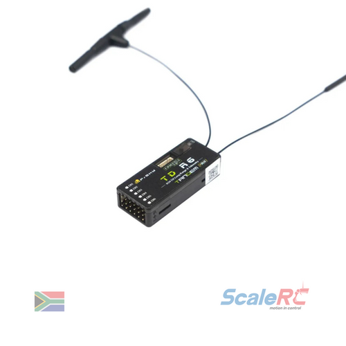 FrSky TD R6 Dual Band 2.4Ghz | 900Mhz 6 Channel - Receiver | ScaleRC
