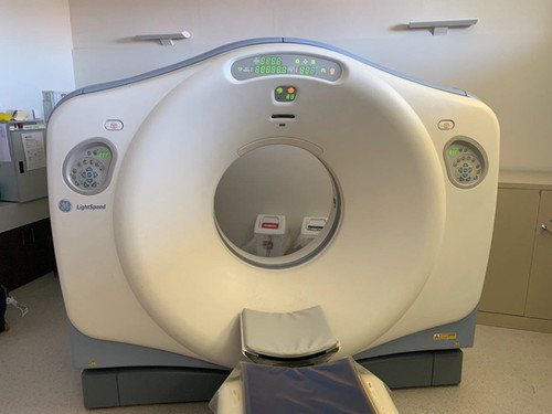 Used GE Lightspeed 16 Slice CT Scanner SKU-EX1627