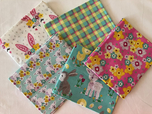 Easter Fat Quarters | Fat Quarter Fabric Bundles | Crafty Mammy Fabrics