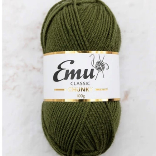 Emu Classic Chunky Wool - Fern Colour | Wool | Crafty Mammy Fabrics ...