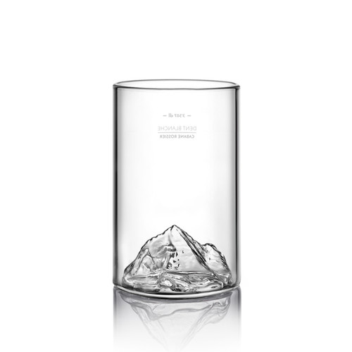 Verre bière Dent Blanche gradué altitude Cabane Rossier | Alpinte