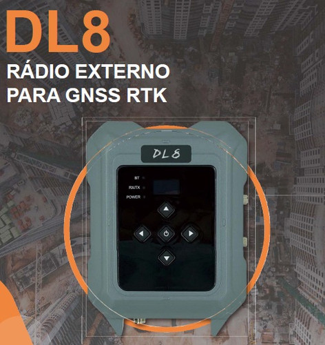 RÁDIO EXTERNO DL-8 GPS RTK | Loja Rural Mapas