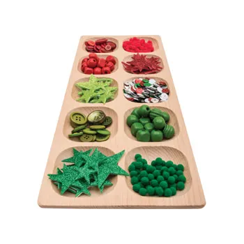 Wooden Ten Frame Tray | TEW