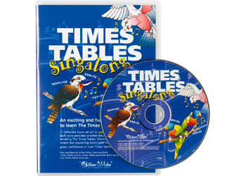 Singalong CD Times Tables by Gillian Miles | TEW