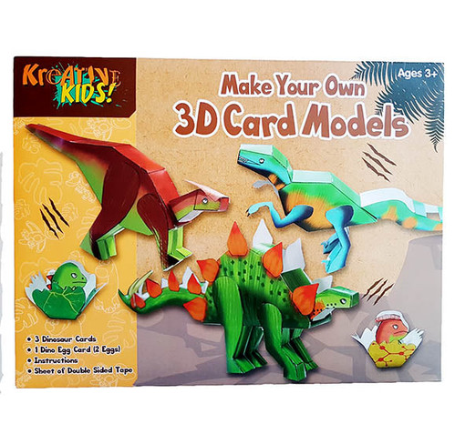 3D Paper Models – Dinosaur Theme | TEW