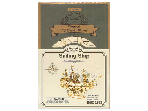DIY Sailing Ship KIT WOODEN 3D KIT | TEW