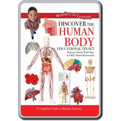 Discover the Human Body Educational Tin Set | TEW