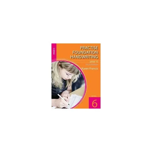 Practise Foundation Handwriting 6 | TEW