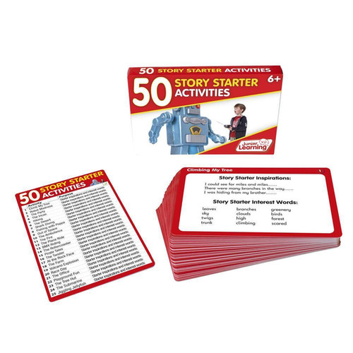 50 Story Starter Activity Cards | TEW