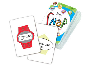 Tell The Time Snap Cards Game – 52 cards | TEW