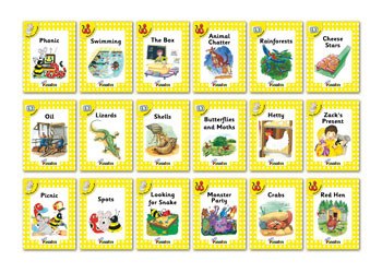 Jolly Phonics Decodable Readers Level 2 Yellow | TEW