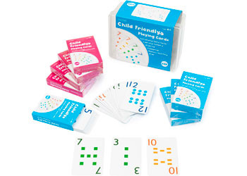 Child Friendly Playing Cards - 8 Deck Set | TEW