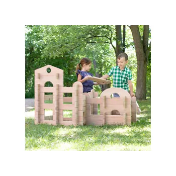 Notch Blocks Outdoor Construction Set - 89 pieces | TEW