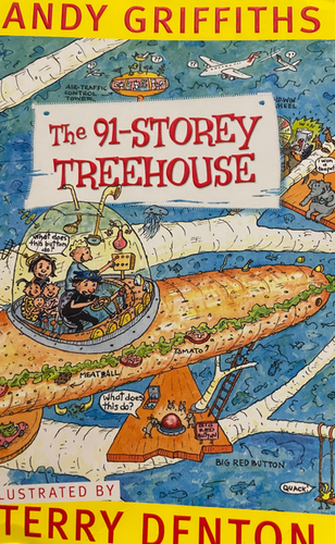 The 91-Storey Treehouse by Andy Griffiths | TEW USED