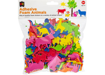 Adhesive Foam Animals | TEW
