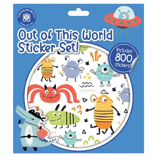 Out Of This World Sticker Set 800 stickers | TEW