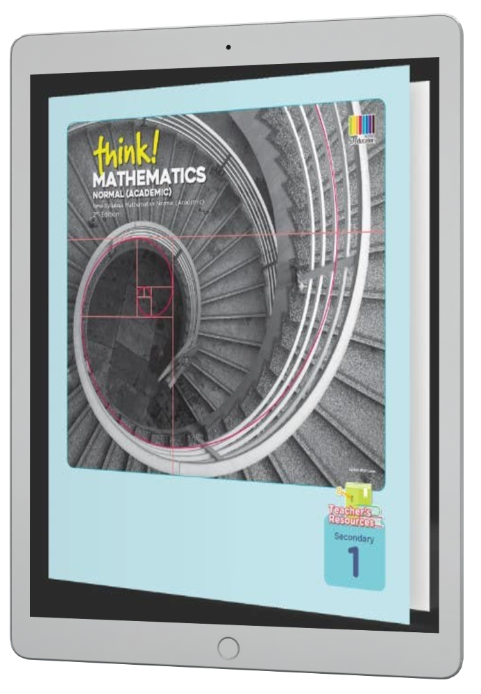 think! Maths Sec 1 (Normal) 2nd Ed. Teacher's Resource Digital ...