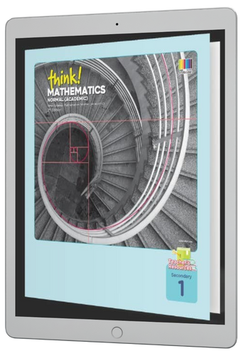 think! Maths Sec 1 (Normal) 2nd Ed. Teacher's Resource Digital Subscription | TEW