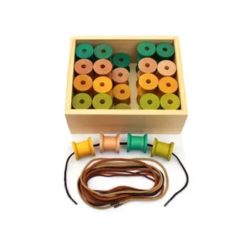 Wooden Threading Cotton Reels | TEW