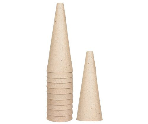 Cardboard Cone 12cm Medium - Pack of 10 | TEW