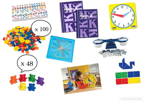 Saxon Math K Home Study + Manipulative Kit | TEW