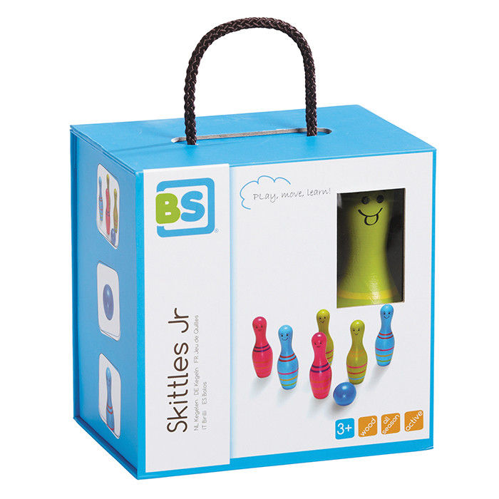 Skittles Jr Wooden Game BS Toys | TEW