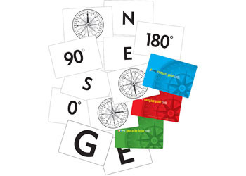 Compass Point Card Geocache Letter Cards | TEW