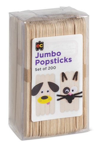 Jumbo Popsticks Set of 200 | TEW