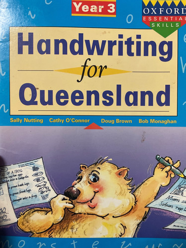 Handwriting for Qld Year 3 (Oxford) | TEW USED