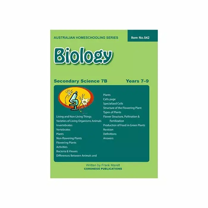 Secondary Science 7B: Biology - Years 7-9 | TEW Secondary Science 7B: Biology - Years 7-9 | TEW
