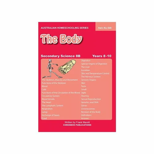 Secondary Science 8B: The Body - Years 8-10 | TEW
