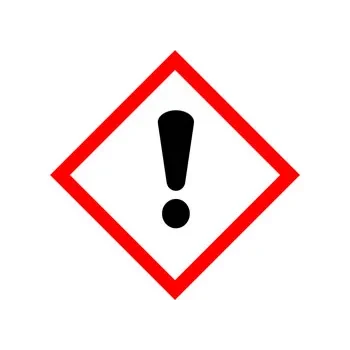 Hazard Label - GHS - Irritant - 50mm - P48 | TEW