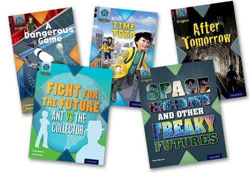 Oxford Project X: Into The Future - Level 20 - Dark Red - 5 pack ...