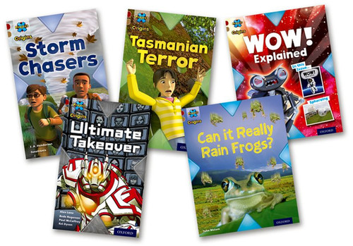 Oxford Project X: Unexplained - Level 18 - Dark Red - 5 pack + Reading ...