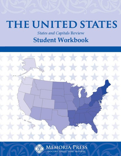The United States: States & Capitals Review Student Workbook | TEW