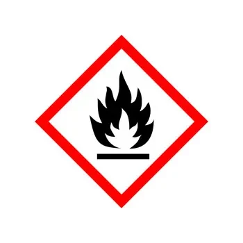 Hazard Label - GHS - Flammable - 50mm - P48 | TEW