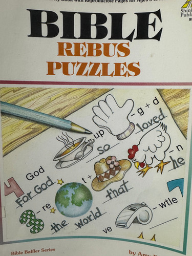 Bible Rebus Puzzles by Amy Daniel | TEW USED