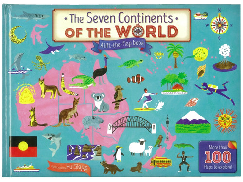 The Seven Continents of the World Flap Book | TEW