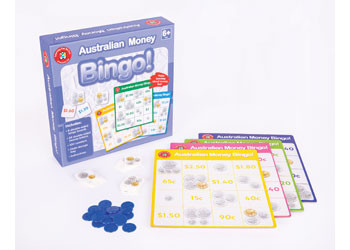Learning Can Be Fun Australian Money Bingo! | TEW