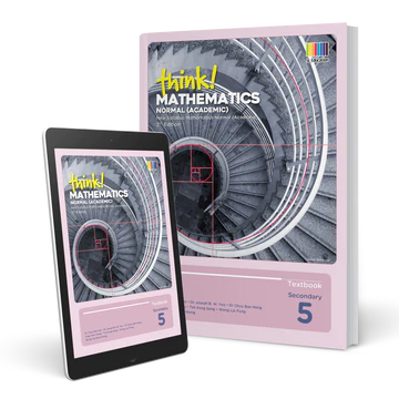 think! Mathematics Secondary (Normal) Textbooks 5 (Print & Digital) | TEW