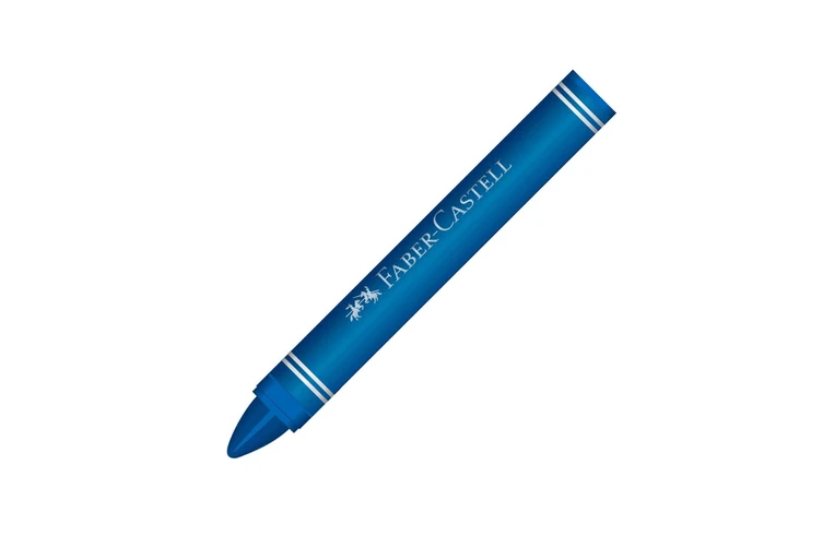 Faber-Castell Wax Crayon Triangular 12 pack | TEW