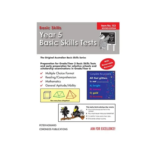 Year 5 Basic Skills Test - Suitable preparation for NAPLAN* Tests | TEW