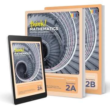 think! Mathematics Secondary (Normal) Textbook 2A & 2B (Print & Digital ...