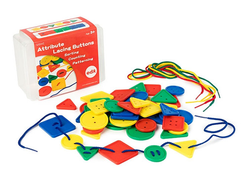 Attribute Lacing Buttons 48 Pieces | TEW