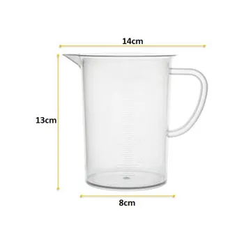Graduated Measuring Jug Polypropylene - 250ml, 500ml, 1000ml or 2000ml ...