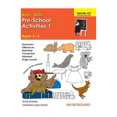 Pre-School Activities 1 - Ages 3-6 | TEW