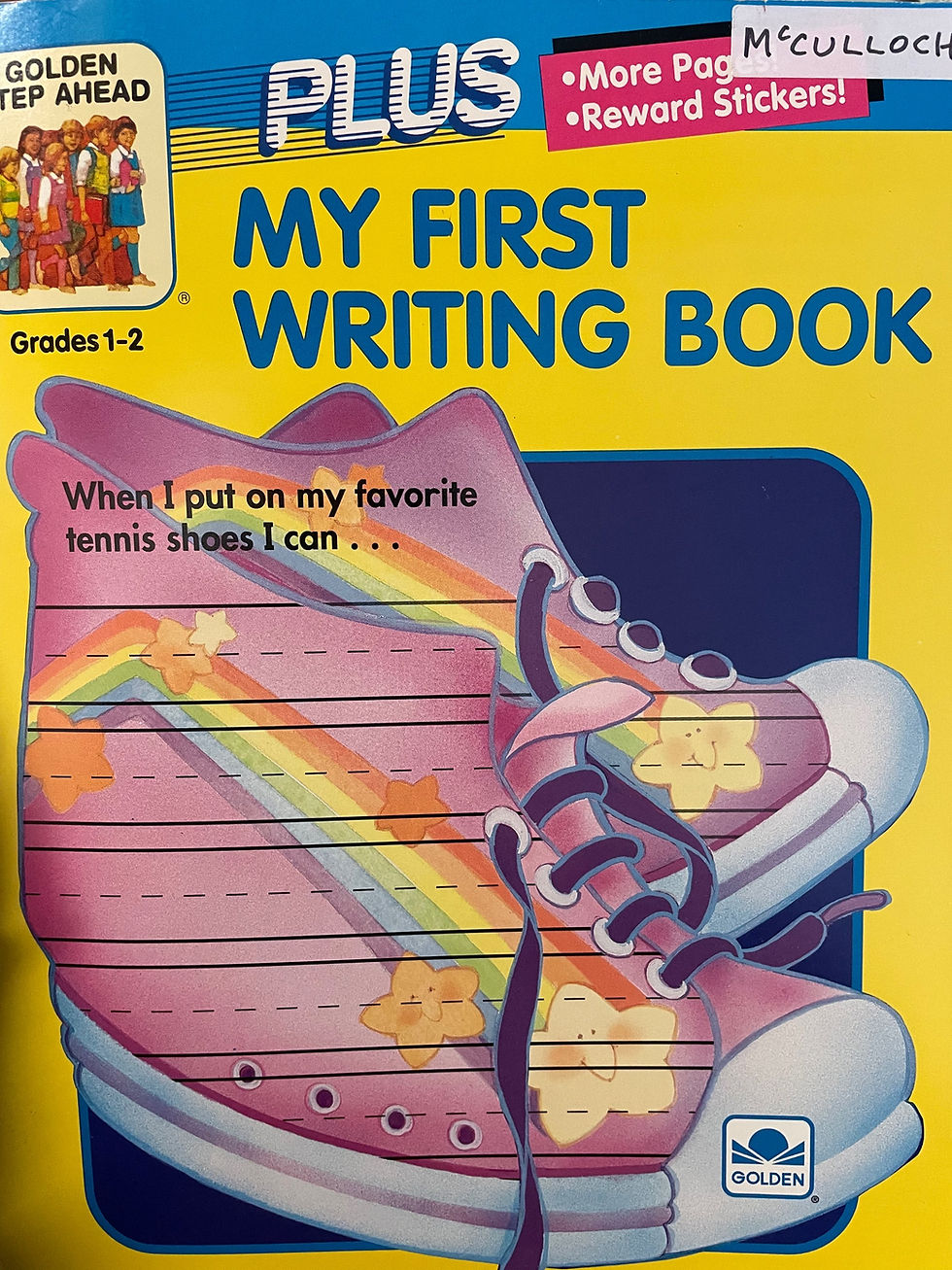 My First Writing Book Grades 1-2 (Golden Step Ahead) | TEW USED
