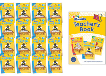 Jolly Phonics Pupil Book 2 Classroom Kit Print | TEW