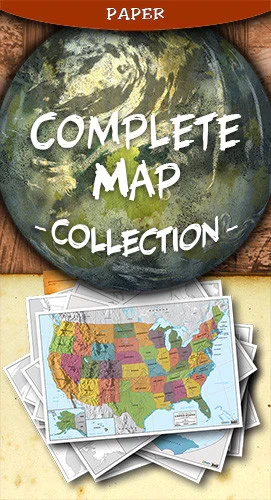 Complete Map Collection (x24) plus Timeline of History | TEW
